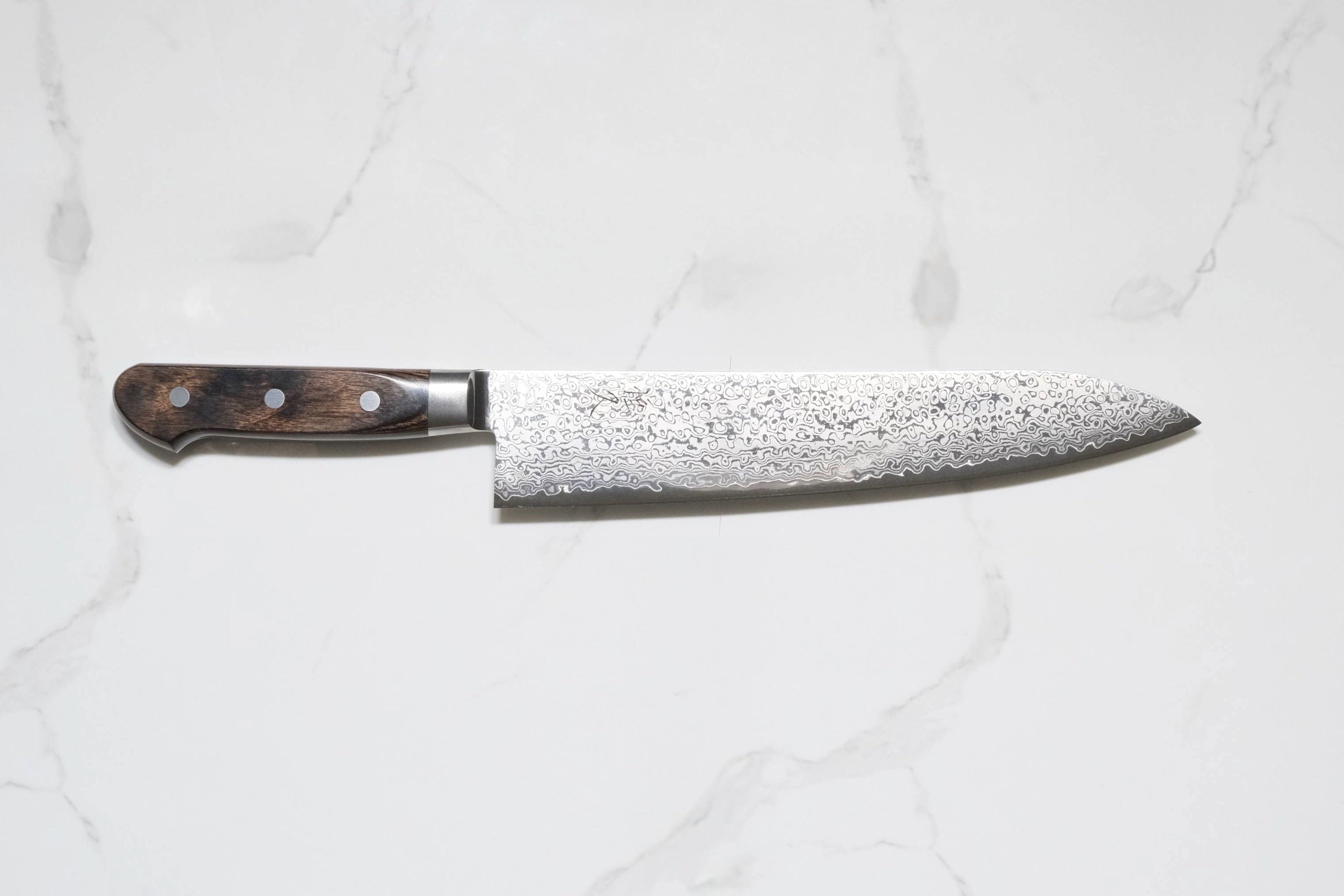Tsunehisa VG-10 Gyuto - Damascus 240mm – İyi Bıçak